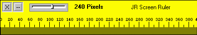 Forum / Nuovi programmi portatili / [Utilities] JR Screen Ruler ...